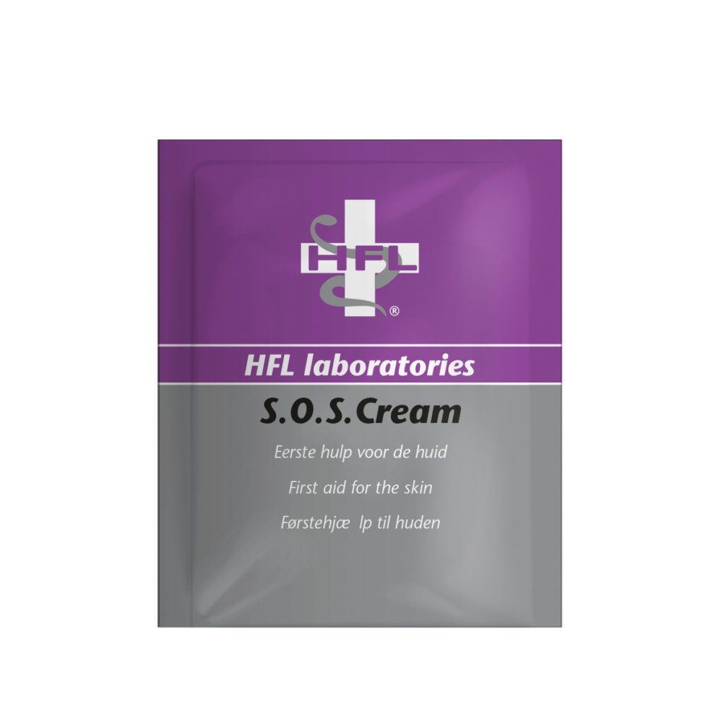 Sachets of SOS Cream - HFL Laboratories
